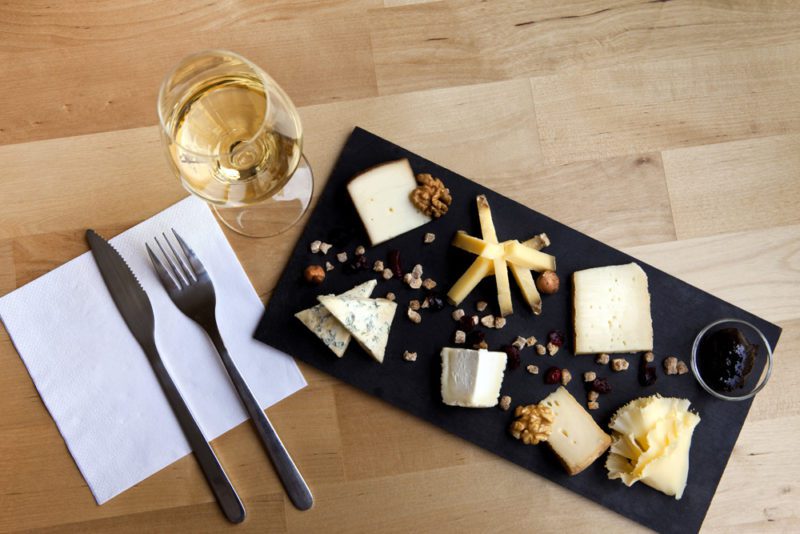 Les meilleures box fromages-vins