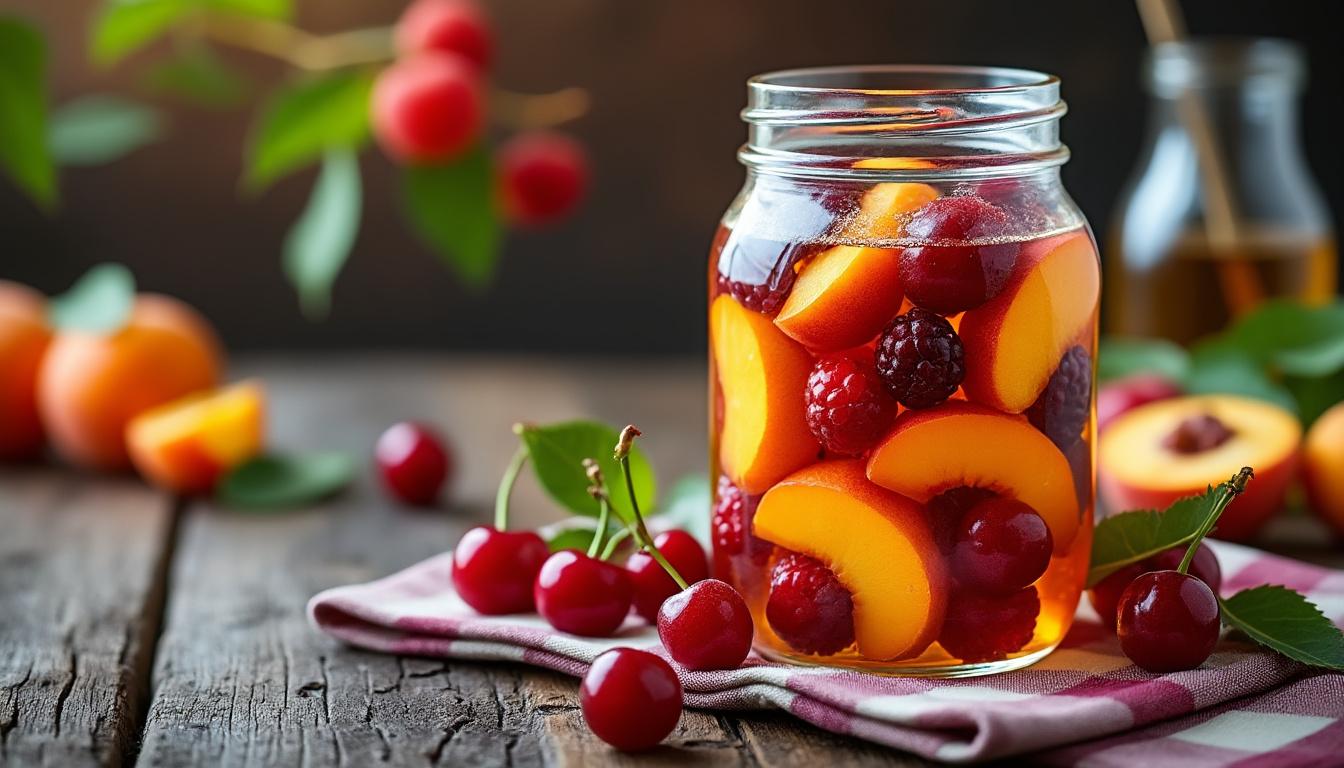 Comment faire des fruits au sirop sans les stériliser, un dessert ...