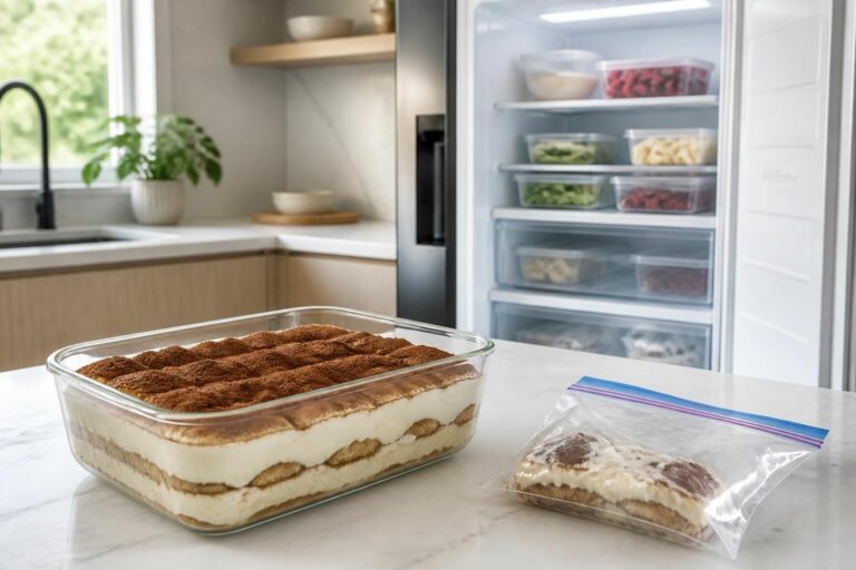 Peut-on congeler un tiramisu ? Conseils pour le conserver sans altérer ...
